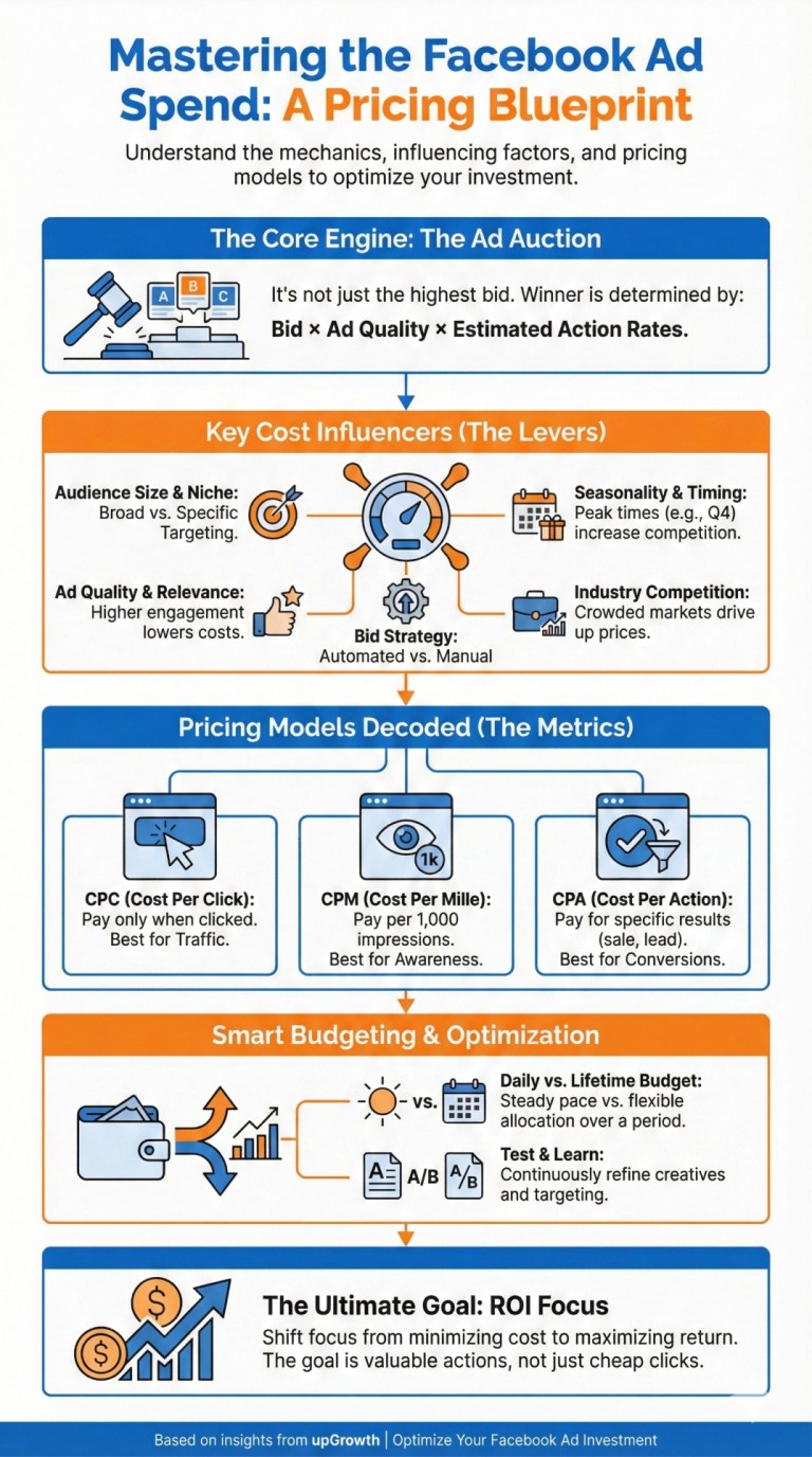 Facebook Ads Cost in 2026: Pricing by Industry, Format & Objective